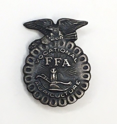 Vintage FFA Vocational Agriculture Pin 3/4" Future Farmers of America ...