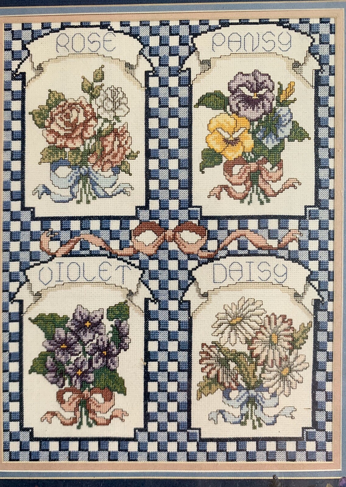 Something Special Counted Cross Stitch Flower Seed Packets Picture Kit ...