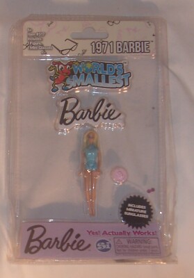 WORLD'S SMALLEST BARBIE DOLL IN NEW CONDITION | eBay