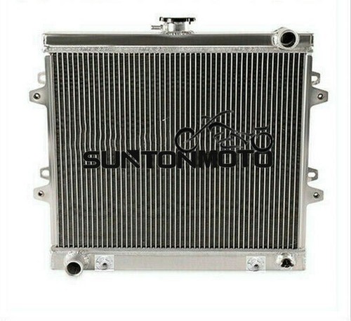 4Row Aluminum Radiator FOR 1984-1991 Toyota 4-Runner 84-95 Pickup 2.4L ...