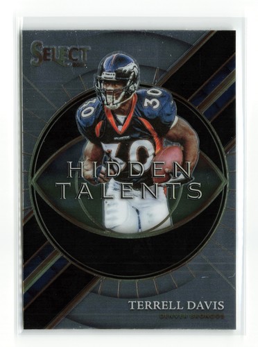 Terrell Davis #HT-13 2021 PANINI SELECT Hidden Talent | eBay