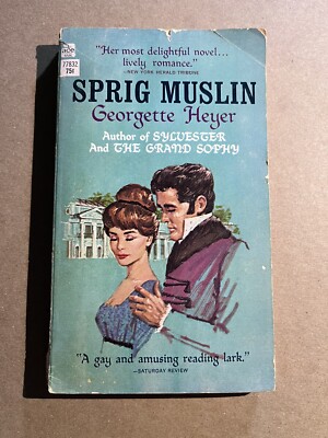 SPRIG MUSLIN by Georgette Heyer vintage Ace paperback REGENCY ROMANCE ...