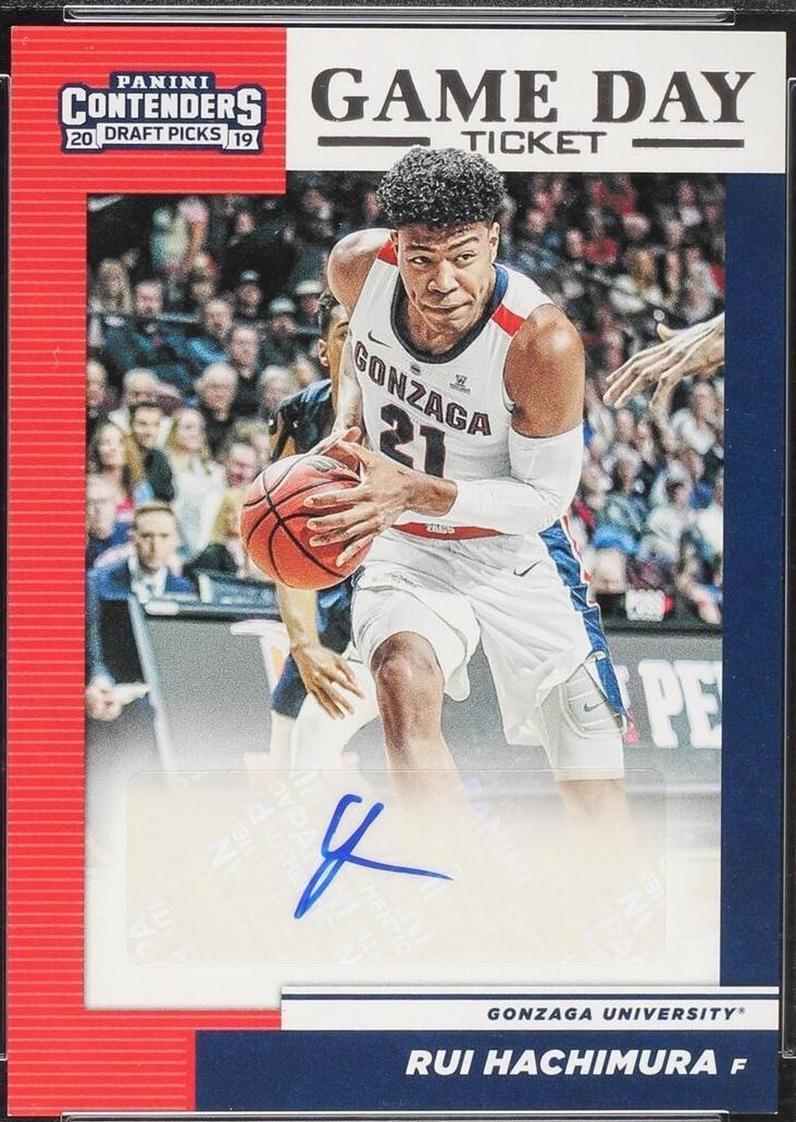 2019-20 Panini Contenders Draft Picks - Game Day Ticket Signatures Rui ...