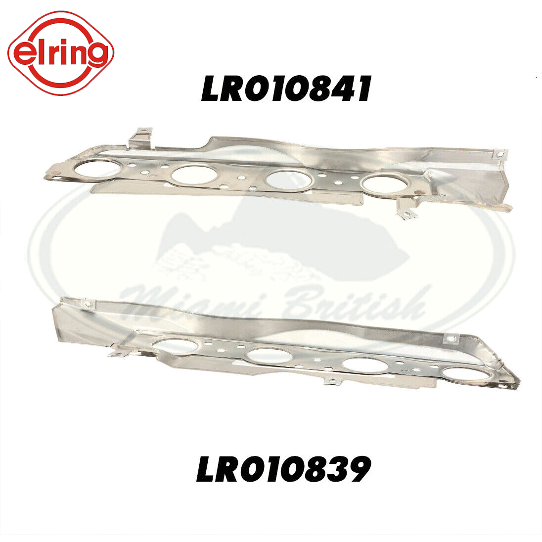 LAND ROVER EXHAUST MANIFOLD GASKET RH LH LR4 RANGE LR010839 LR010841 ...
