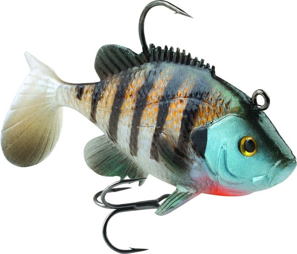 Storm WLBG02 Wildeye Live 02 Bluegill Fishing Lure Soft Plastic for ...
