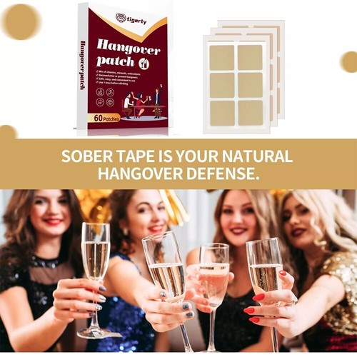 60pcs/box Natural Vitamins Hangover Patches After Party Recovery Wake Up Patches | eBay