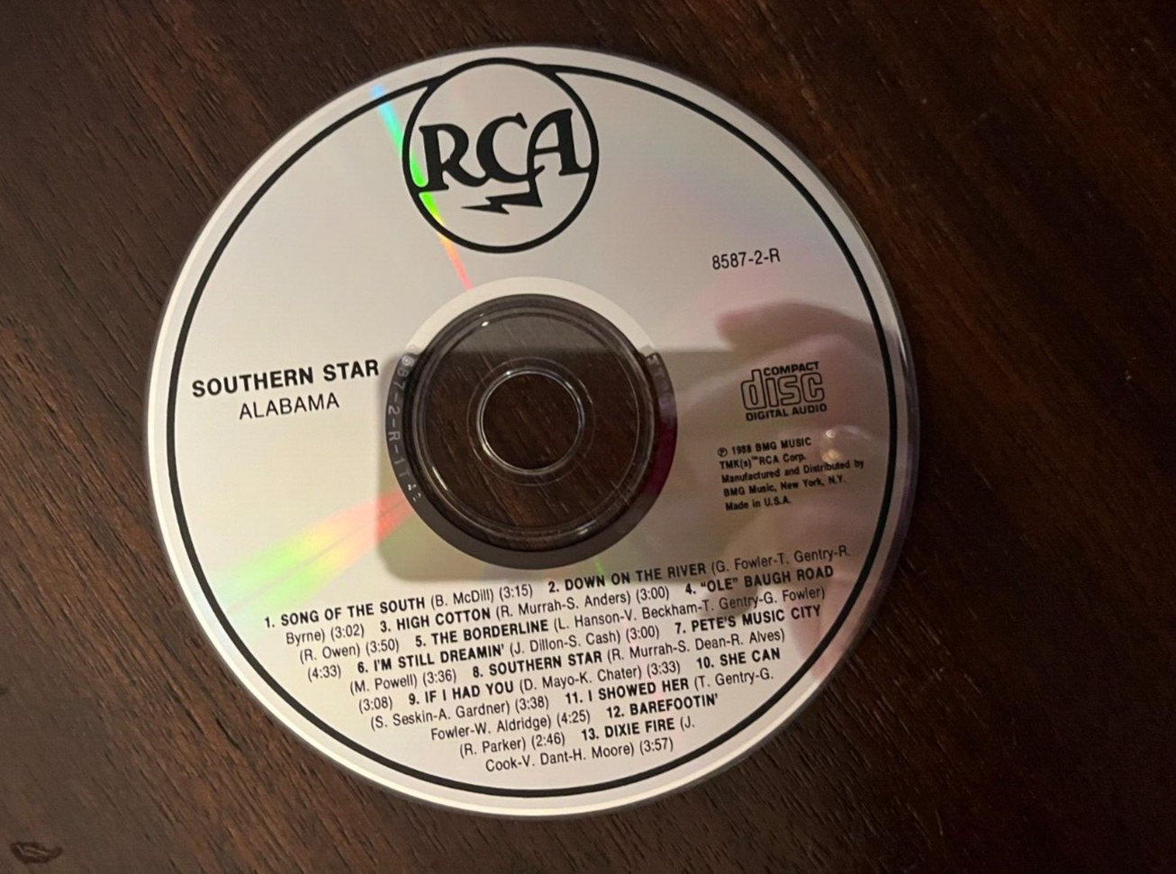 Alabama: Southern Star Full Album CD-NO CASE | eBay