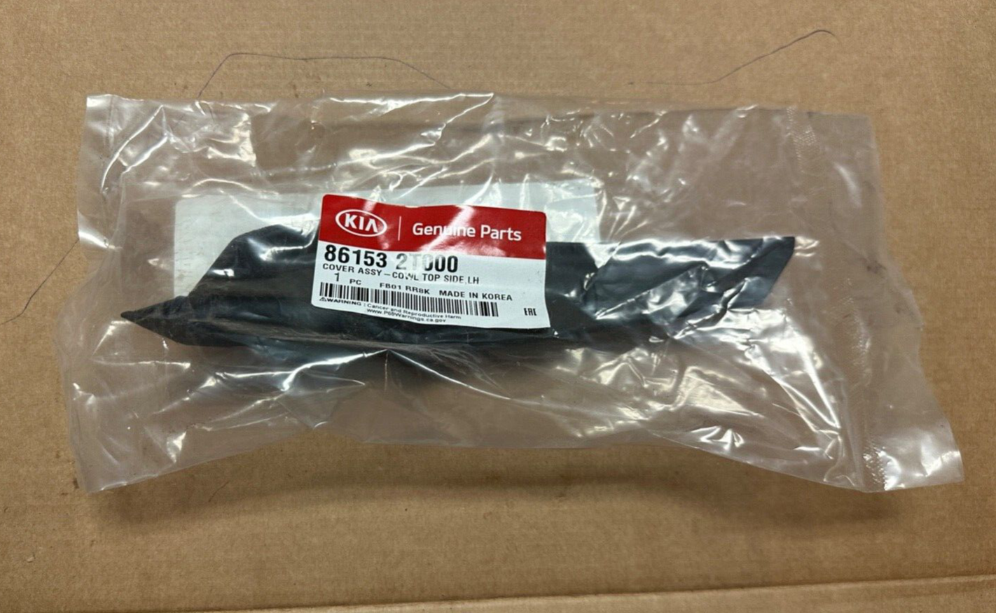 KIA 86153 2T000 LEFT COWL TOP SIDE COVER OEM NOS | eBay