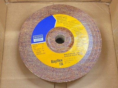 8 new BAY STATE ABRASIVES 7" x 1/8" x 7/8" A24J16FA2 Bayflex FA ...
