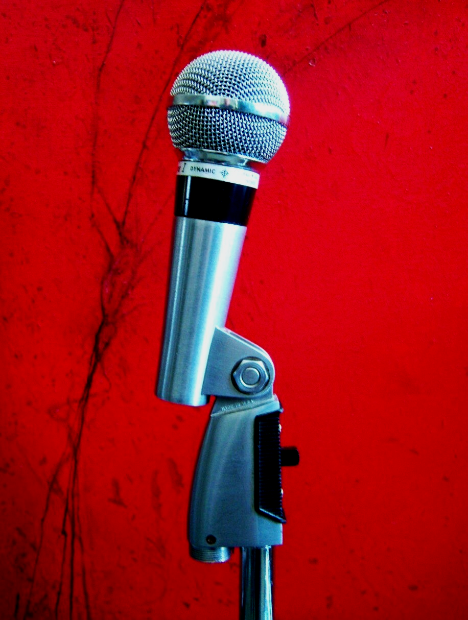 Vintage 1970's Shure 565S Dynamic cardioid microphone w accessories 565 ...