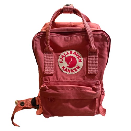 Fjallraven Kanken Mini Backpack Coral Pink Classic Bag Purse w/ Seat ...