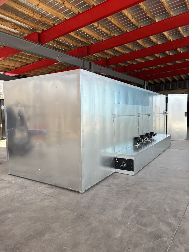8x8X20 Full Welded Tube Gas Powder Coating Batch Oven NEW STYLE | eBay