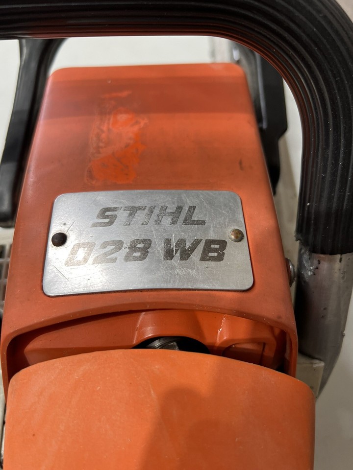 Stihl 028 WB Wood Boss Chainsaw Stihl 028WB 16" Bar Starts & Runs Great ...