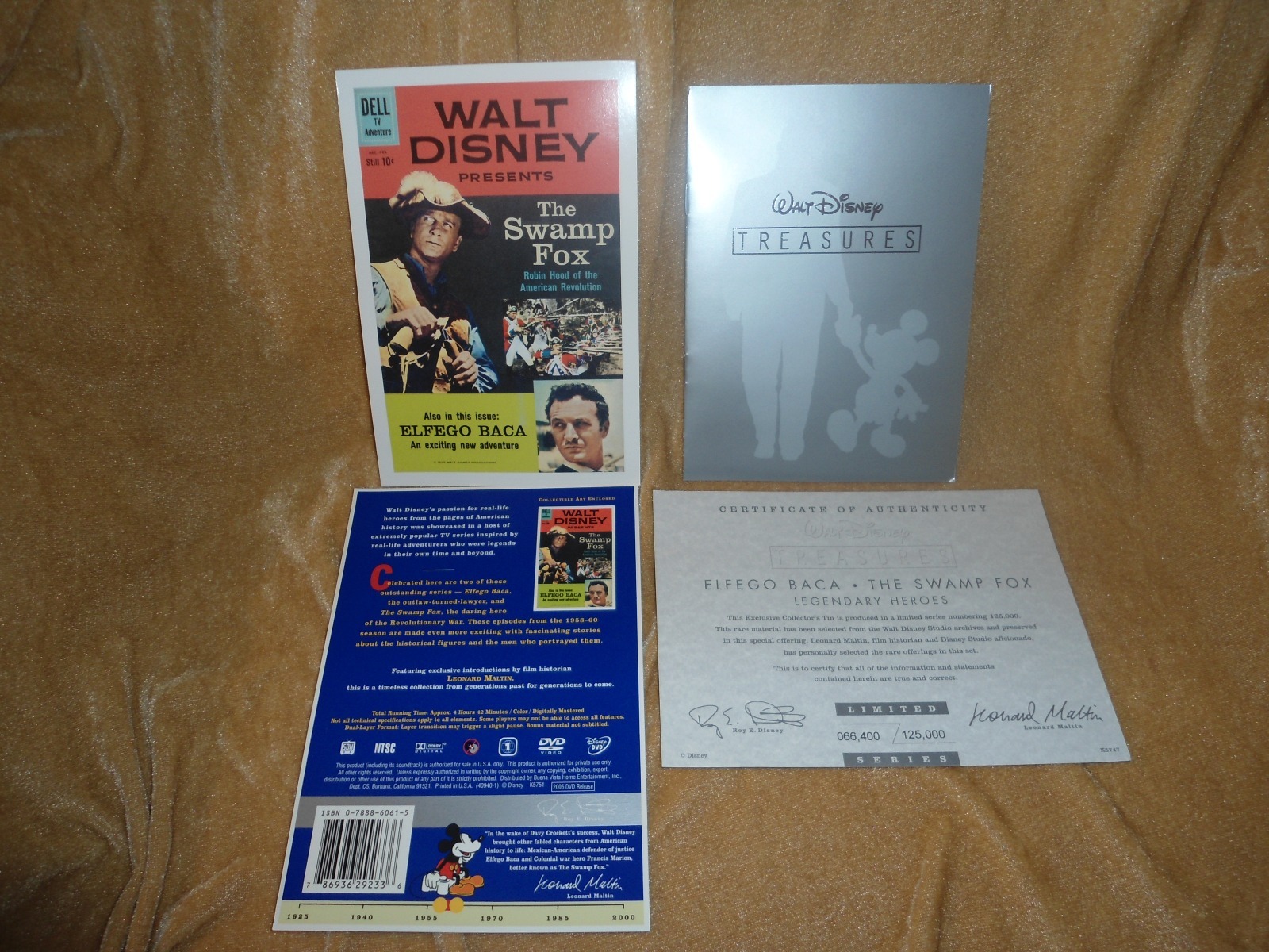 Walt Disney Treas.-Elfego Baca and The Swamp Fox-Legend Heroes (PLS C ...