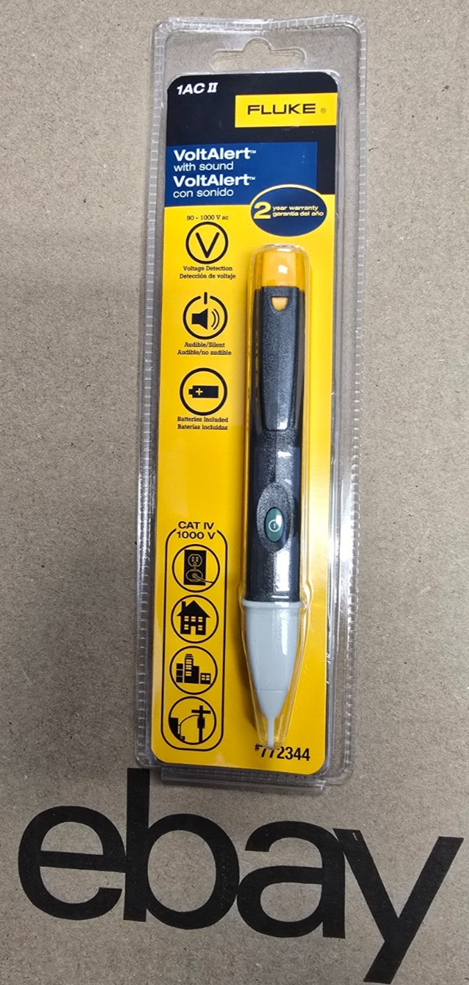 FLUKE 1AC-C2 II VoltAlert Non-contact 200~1000V AC Detector Pen SAME ...
