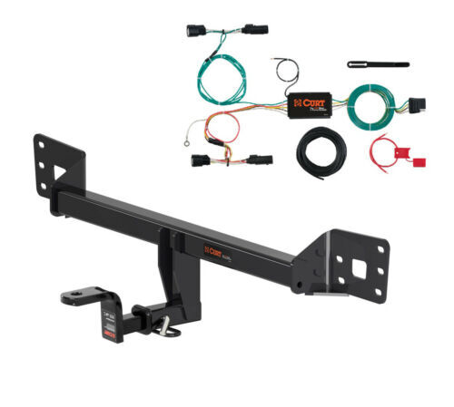 Curt Class 1 Trailer Hitch & Wiring w/ Old-Style Ball Mount for Ford ...