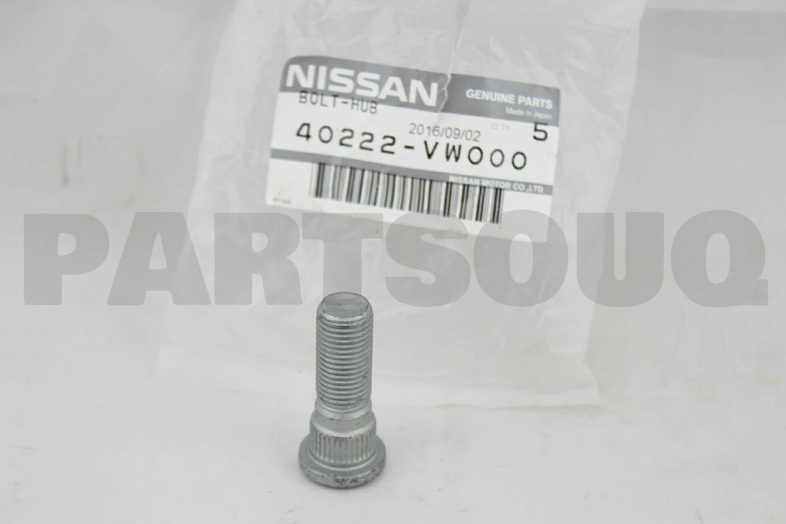 40222VW000 Genuine Nissan BOLT-HUB 40222-VW000 | eBay