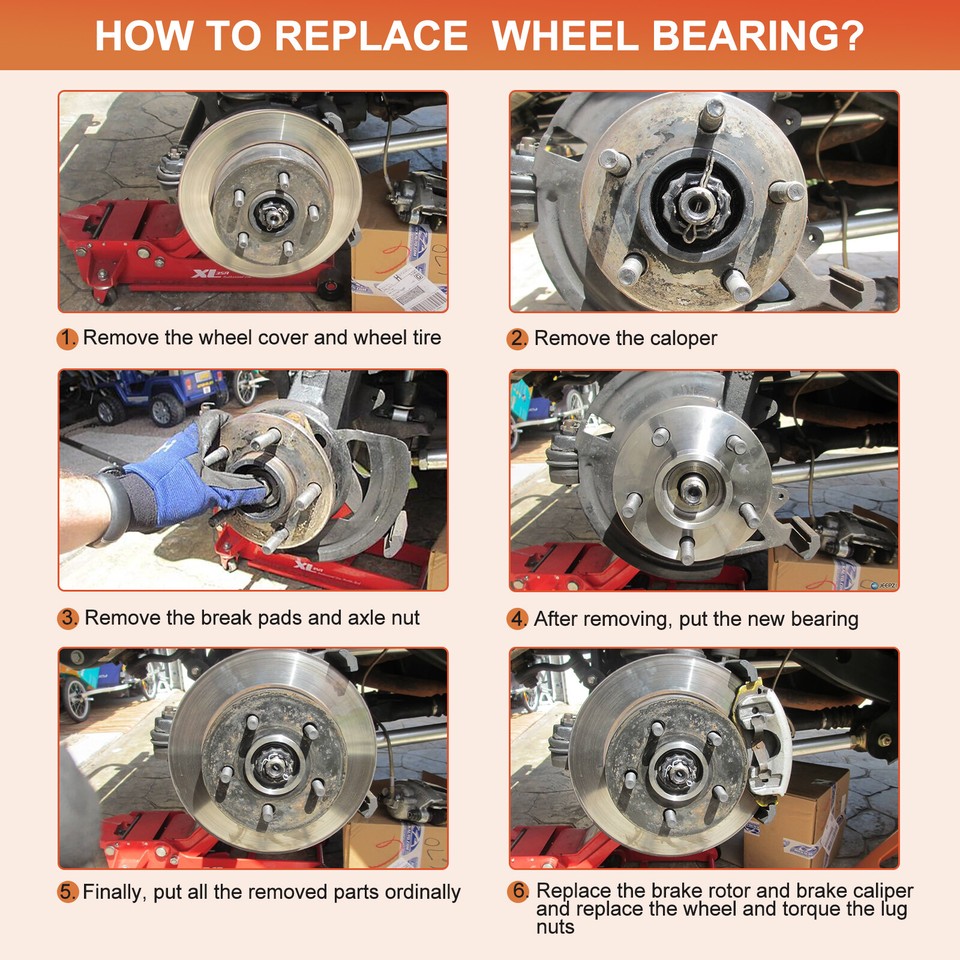 4Pcs Wheel Hub Bearing Assembly For 2016-2019 Hyundai Tucson Kia Optima ...