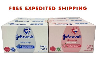 Johnson's Baby Mild Soaps Bundle Moisturizer Gentle Soft Skin Soap 3 ...