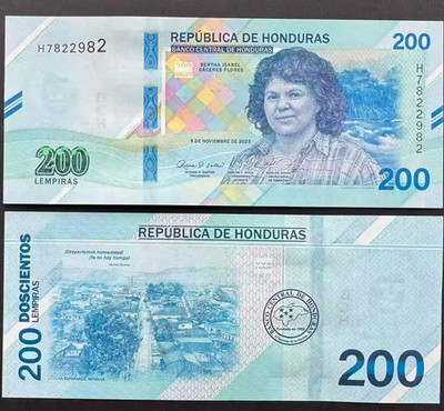 2023 2026 Honduras 200 Lempiras P 114 UNC NEW Banknote | eBay.de