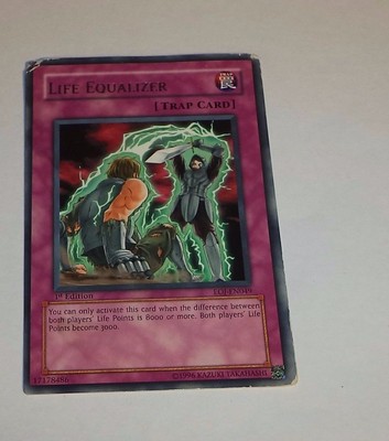 Life Equalizer EOJ-EN049 Yugioh Yu Gi Oh! Holo Foil Rare | eBay UK