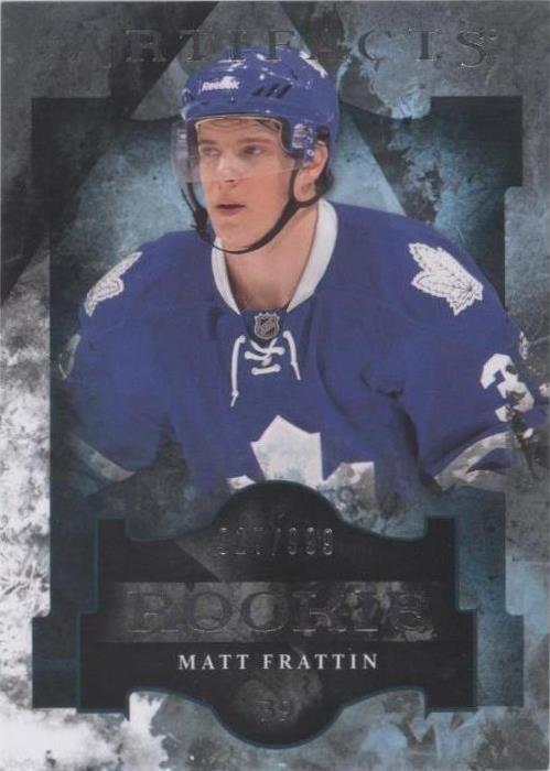 2011-12 Upper Deck Artifacts - Rookie Matt Frattin #194 /999 (RC) for ...