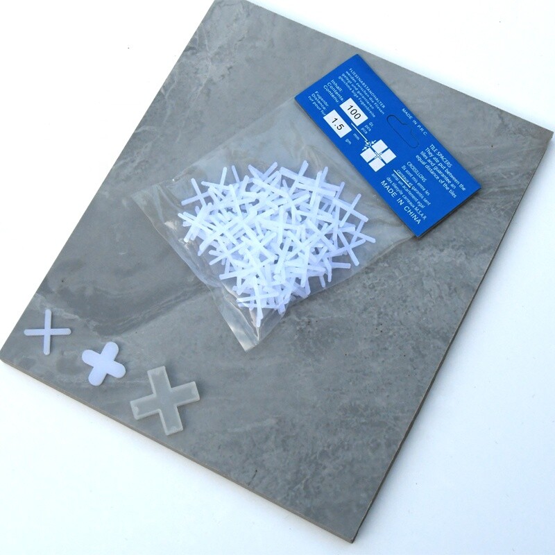 Tile Spacers Floor, Wall, Tiling Crosses 1mm, 2mm, 2.5mm, 3mm, 4mm ...