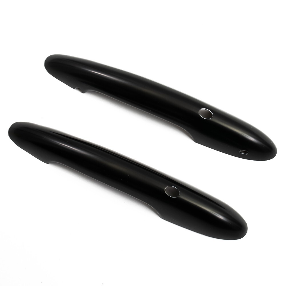 Add a Touch of Class with Glossy Black Door Handle Cover Cap for MINI ...