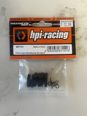 HPI87151 Clutch Shoe/spring set 3pcs | eBay