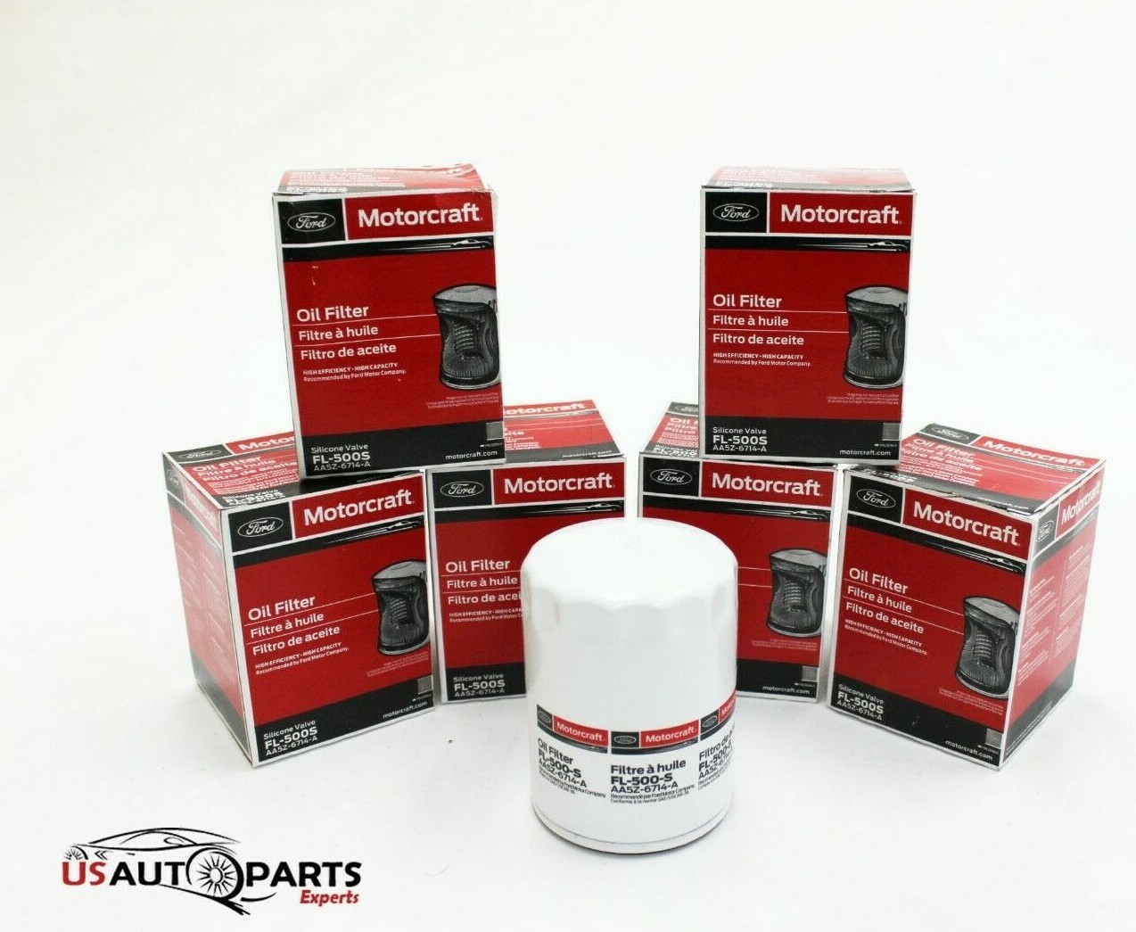 SET OF 6 Motorcraft FL500S Oil Filter | eBay