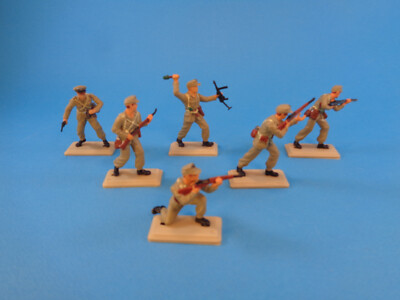BRITAINS DSG * WWII GERMAN INFANTRY Deutsches Afrika Korps (DAK) * TOY ...