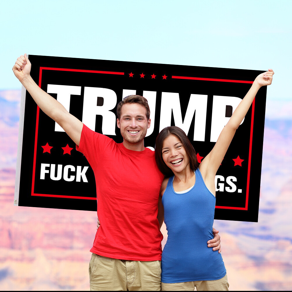 Donald Trump Flag 90x150cm Polyester Banner President USA Home Yard ...