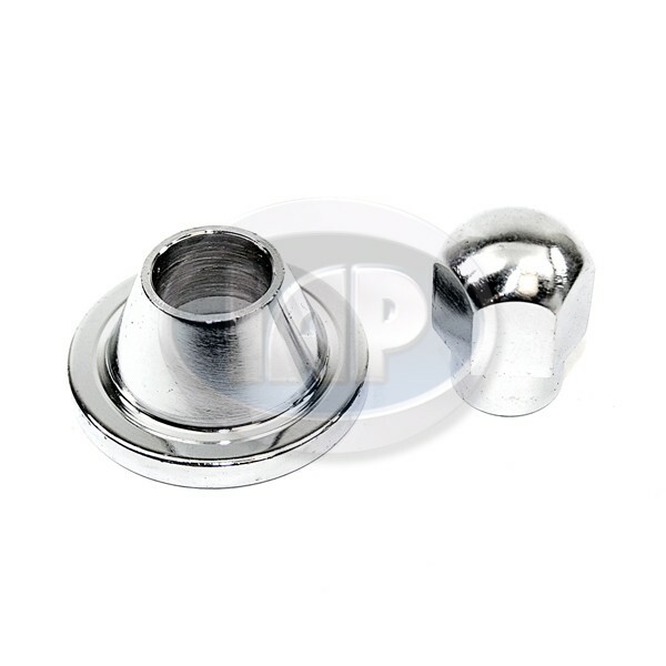 CHROME ALTERNATOR GENERATOR PULLEY SHIMS NUT & SPACER KIT VW T1 BUG ...