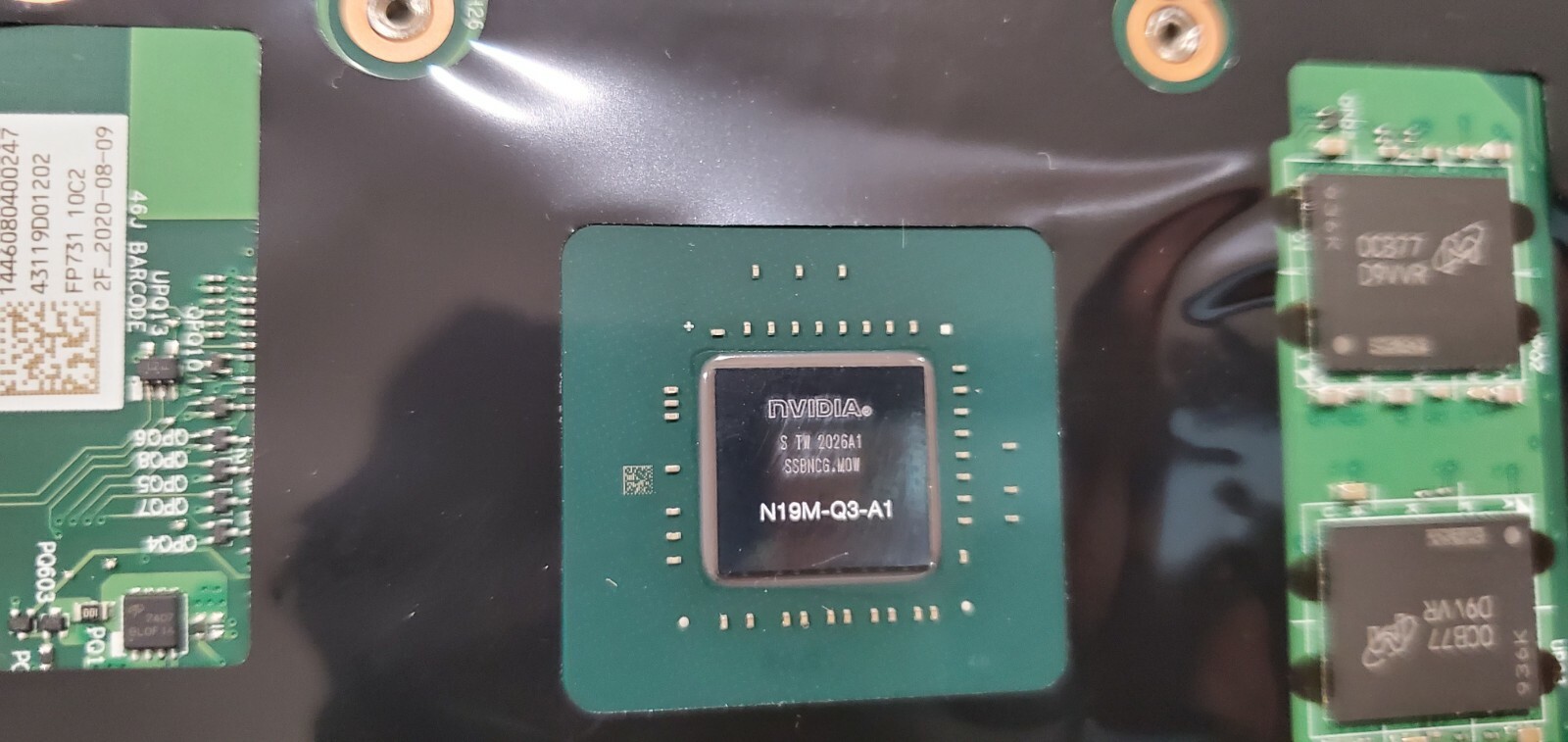 Lenovo FP-730 NM-C272 Ver.1.0 P73 SRFCN i7-9850H CPU NVIDIA TW 2026A1 ...