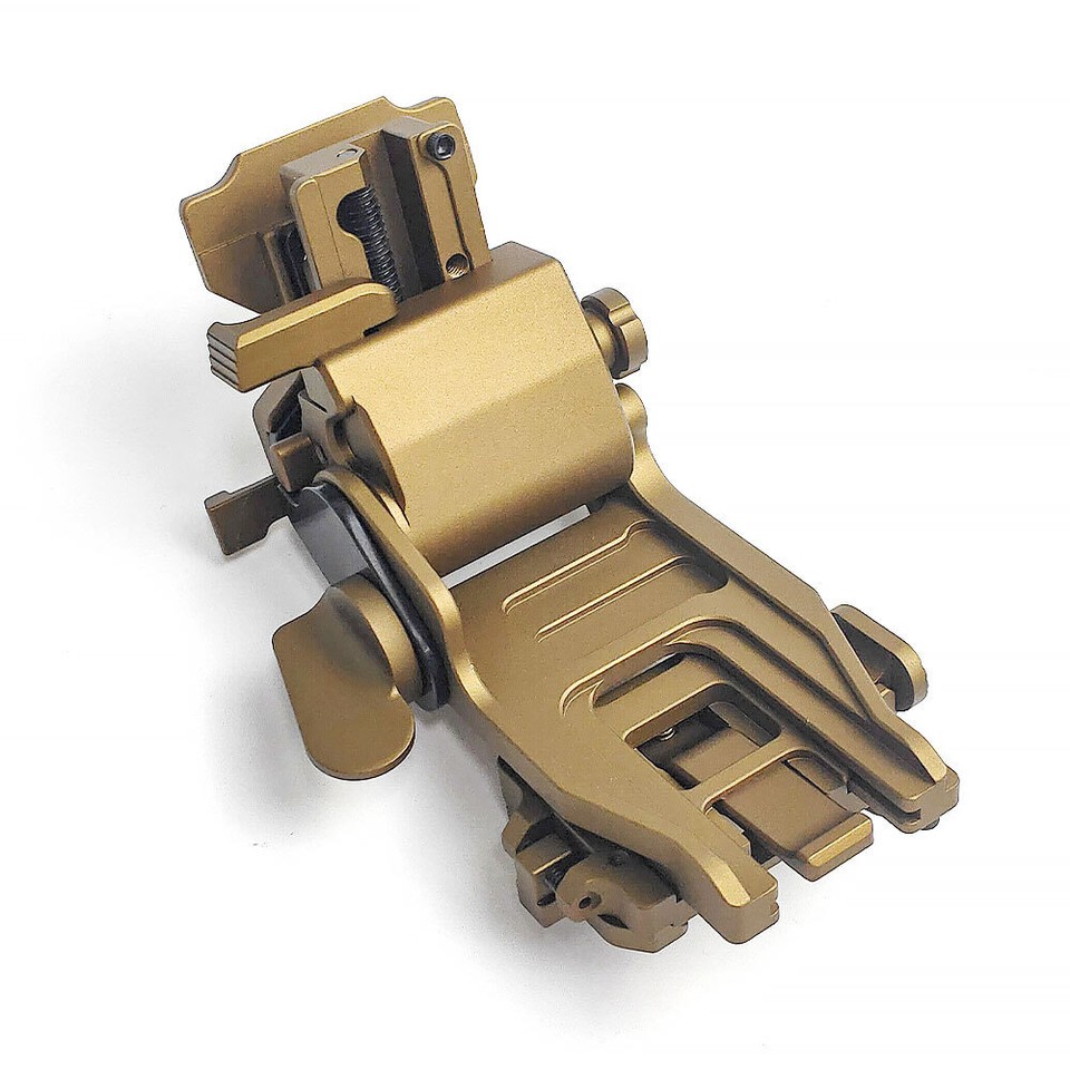 Metal NVG's Breakaway NVG Night Vision Flip-up Helmet Mount For PVS-14 ...