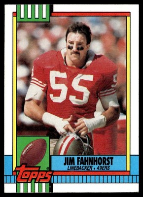 1990 Topps Jim Fahnhorst San Francisco 49ers #23 | eBay