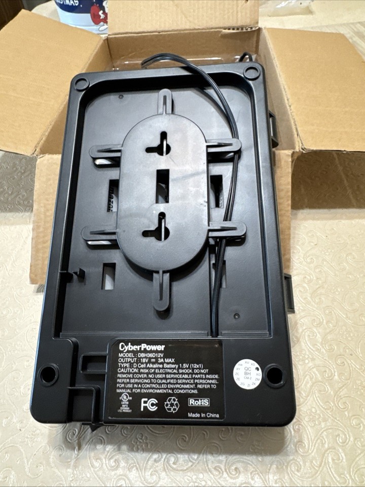 Verizon FIOS Battery Backup DBH36D12V Never Used | eBay