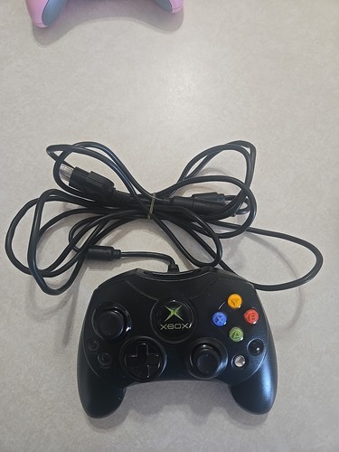 Microsoft OG Original Xbox Controller S Type w/ Breakaway Cable Tested ...