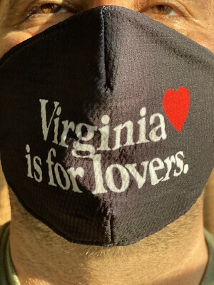 New Virginia Is For Lovers Face Mask Women Men | eBay