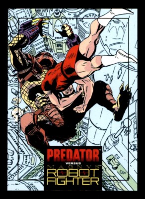 1992 Wizard Magazine Valiant Predator vs Magnus Robot Fighter #4 Promo ...