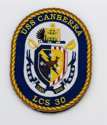USS Canberra LCS-30 Patch – Hook and Loop, 4" | eBay