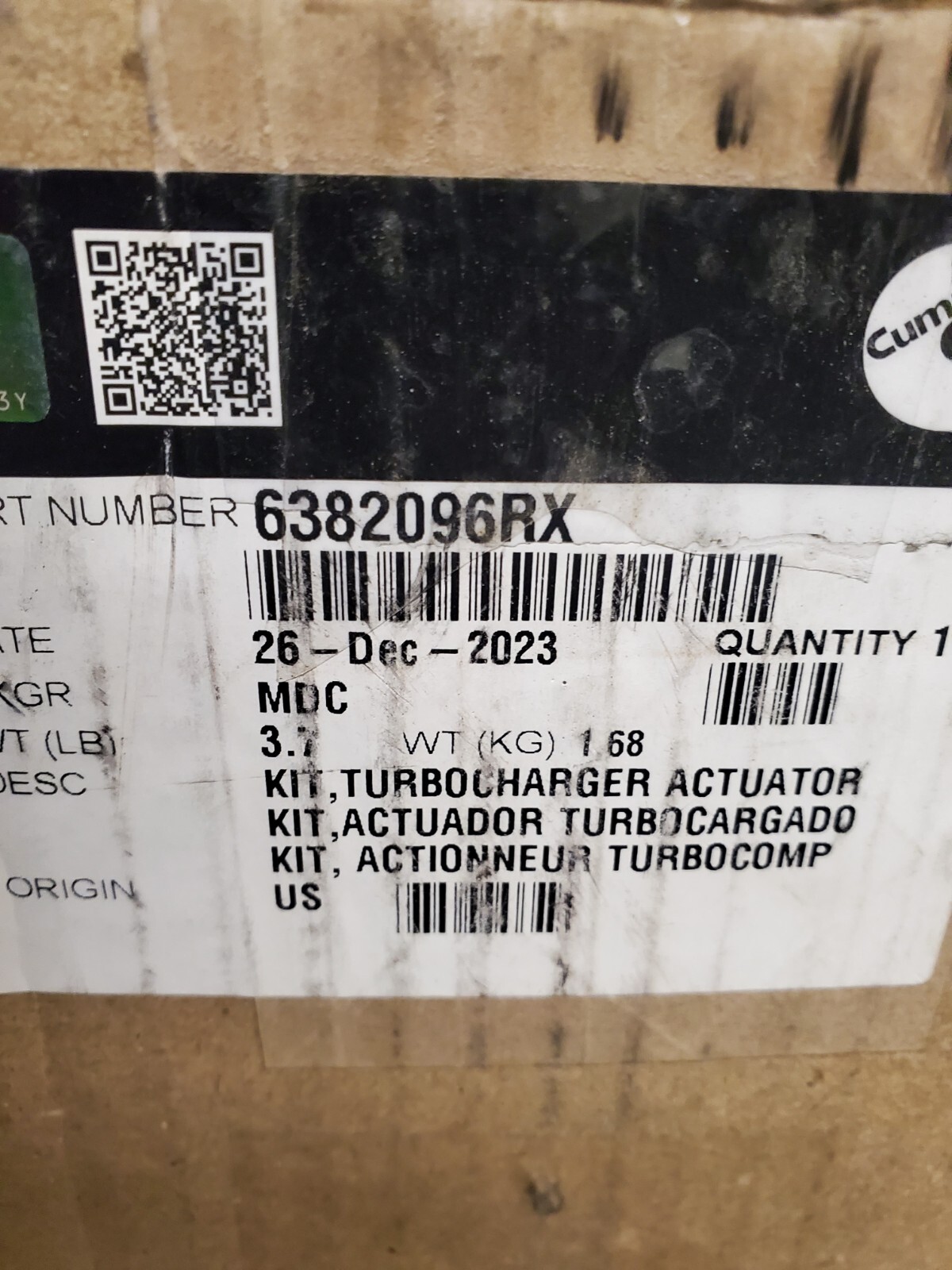 HE300VG Turbo Actuator 6382096RX 5579127HX for Cummins Engine ISB 6.7L ...