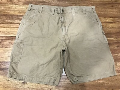 MENS 48 - Carhartt B147 Canvas Work Shorts | eBay