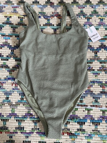 Swimsuits For All Camille Kostek The Alina Crinkle One Piece Bathing ...