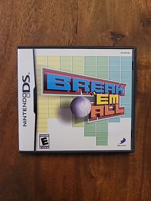Break 'Em All (Nintendo DS, 2006) - Complete W/ Manual CIB 879278320024 ...