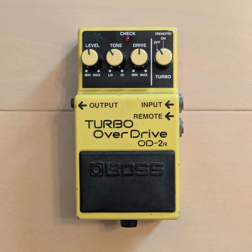 BOSS Turbo Overdrive OD-2R Guitar Effector | eBay