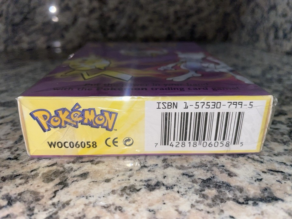 Pokemon Sealed ZAP Theme Deck WOTC w/ Mewtwo Holo (Potentially ...