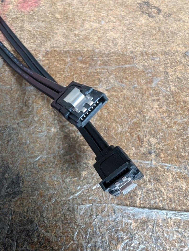 LOT OF 46 Asus SATA Cable with Lock P/N - 14013-00024900 + 22 ...