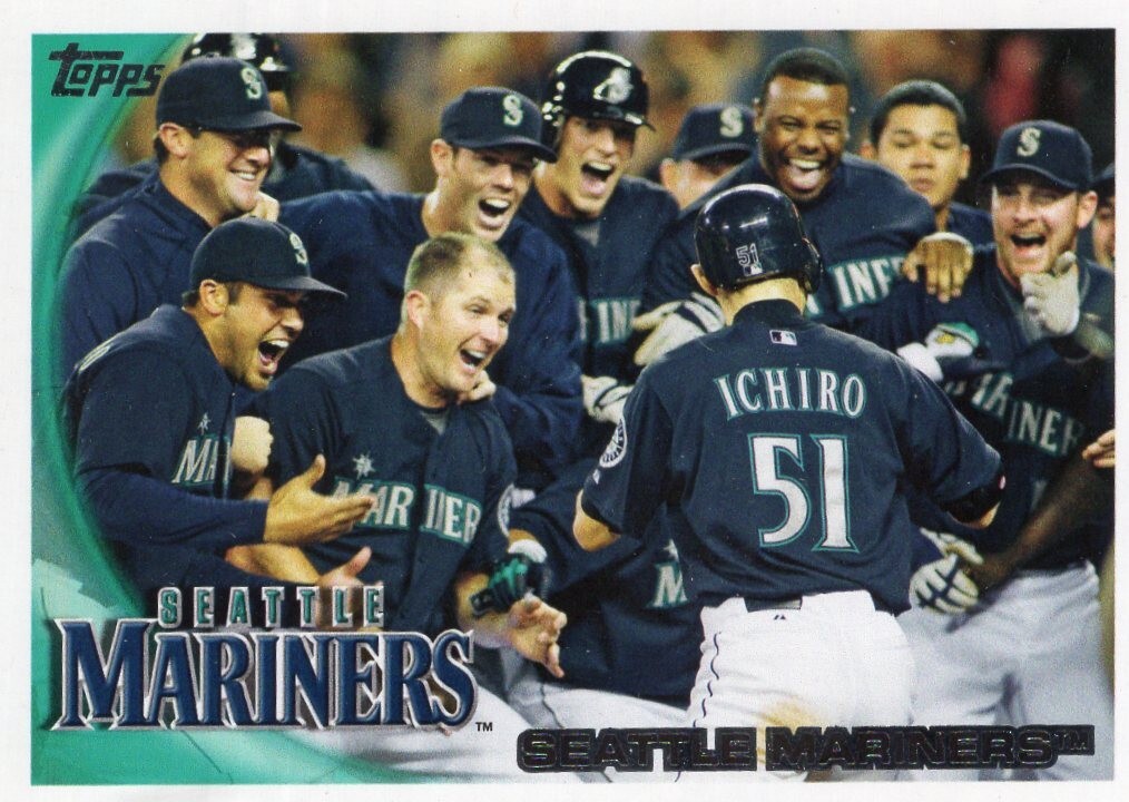 SEATTLE MARINERS BASEBALL CARDS Lot of 100- 125 Different MLB Cards ...