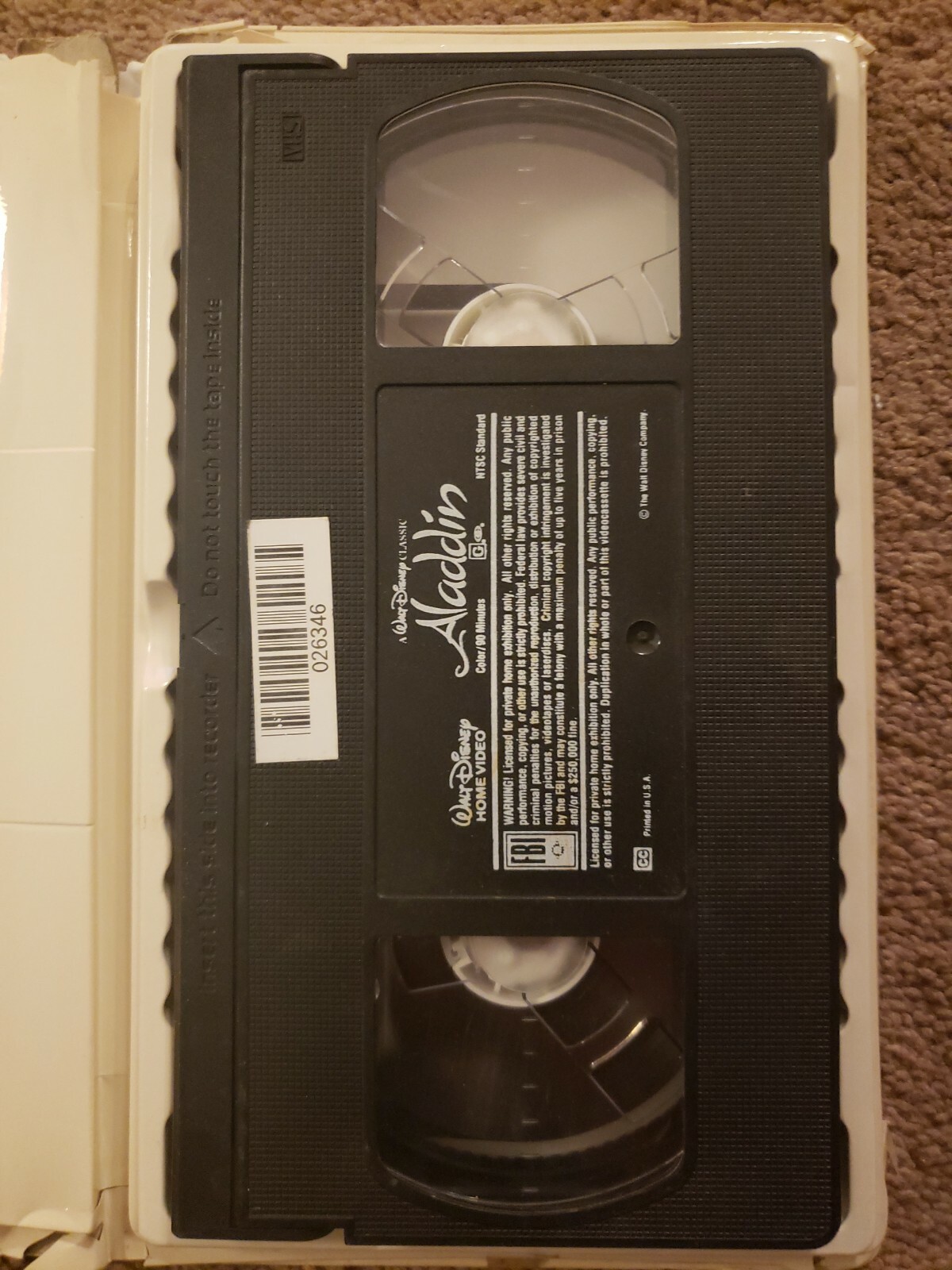 Walt disney classic Aladdin vhs | eBay